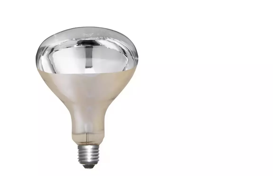 Infrapunalamppu 150W läpinäkyvä E27 - M. Landen Oy verkkokauppa