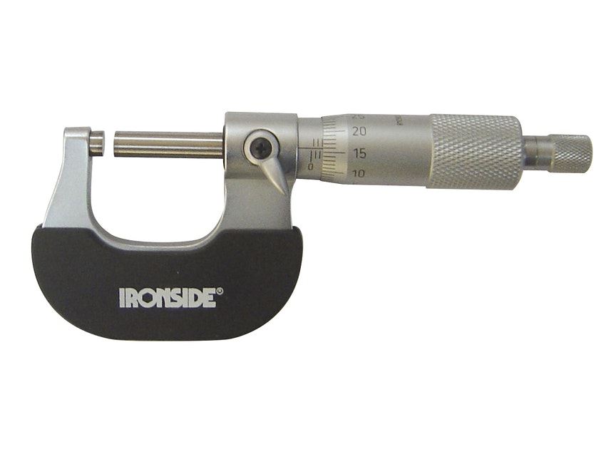 Mikrometri Ironside 0-25 mm ulkopuolinen - M. Landen Oy verkkokauppa