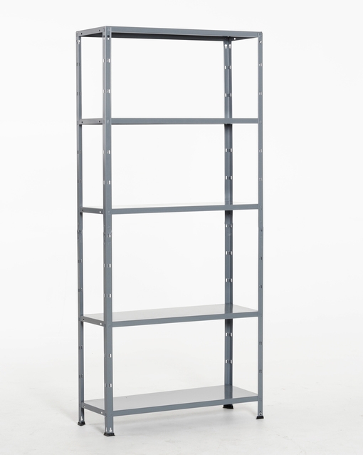 Varastohylly PROF 5 tasoa 180x80x30 Harmaa 50kg - M. Landen Oy verkkokauppa